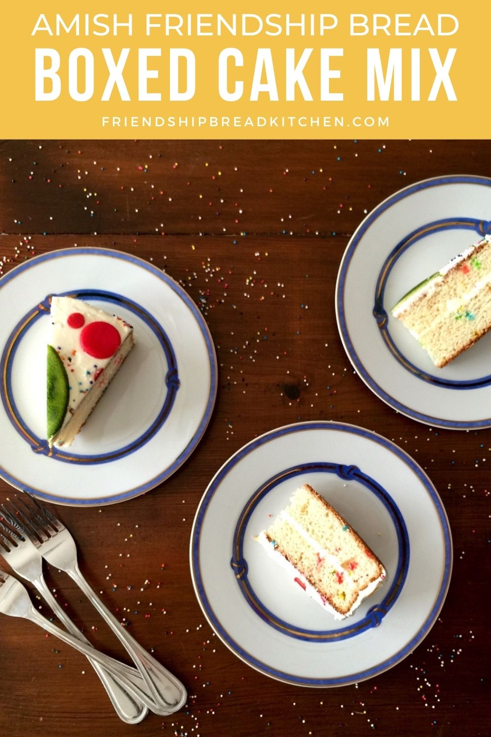 Boxed Cake Mix Amish Friendship Bread