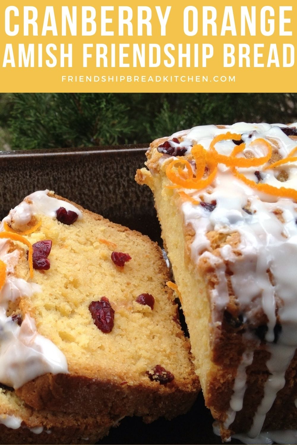 Cranberry Orange Amish Friendship Bread