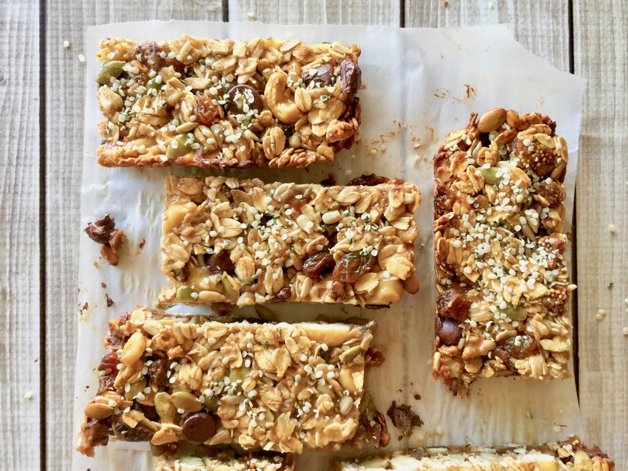 Amish Friendship Bread Chewy Granola Bars