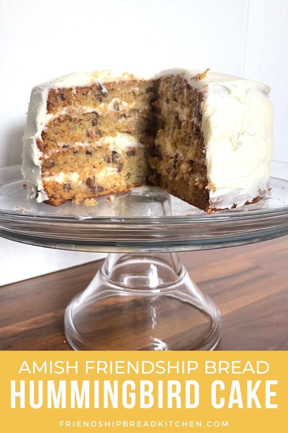 Amish Friendship Bread Hummingbird Cake